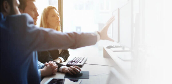 Visitor Access - On-site visitors use contactless sign-in by scanning ...